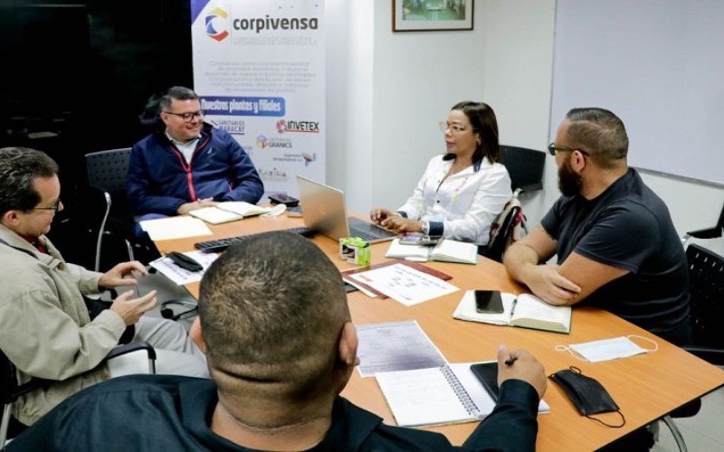 Nv Instalada Mesa De Trabajo Para Reimpulso De Producción De Empresa